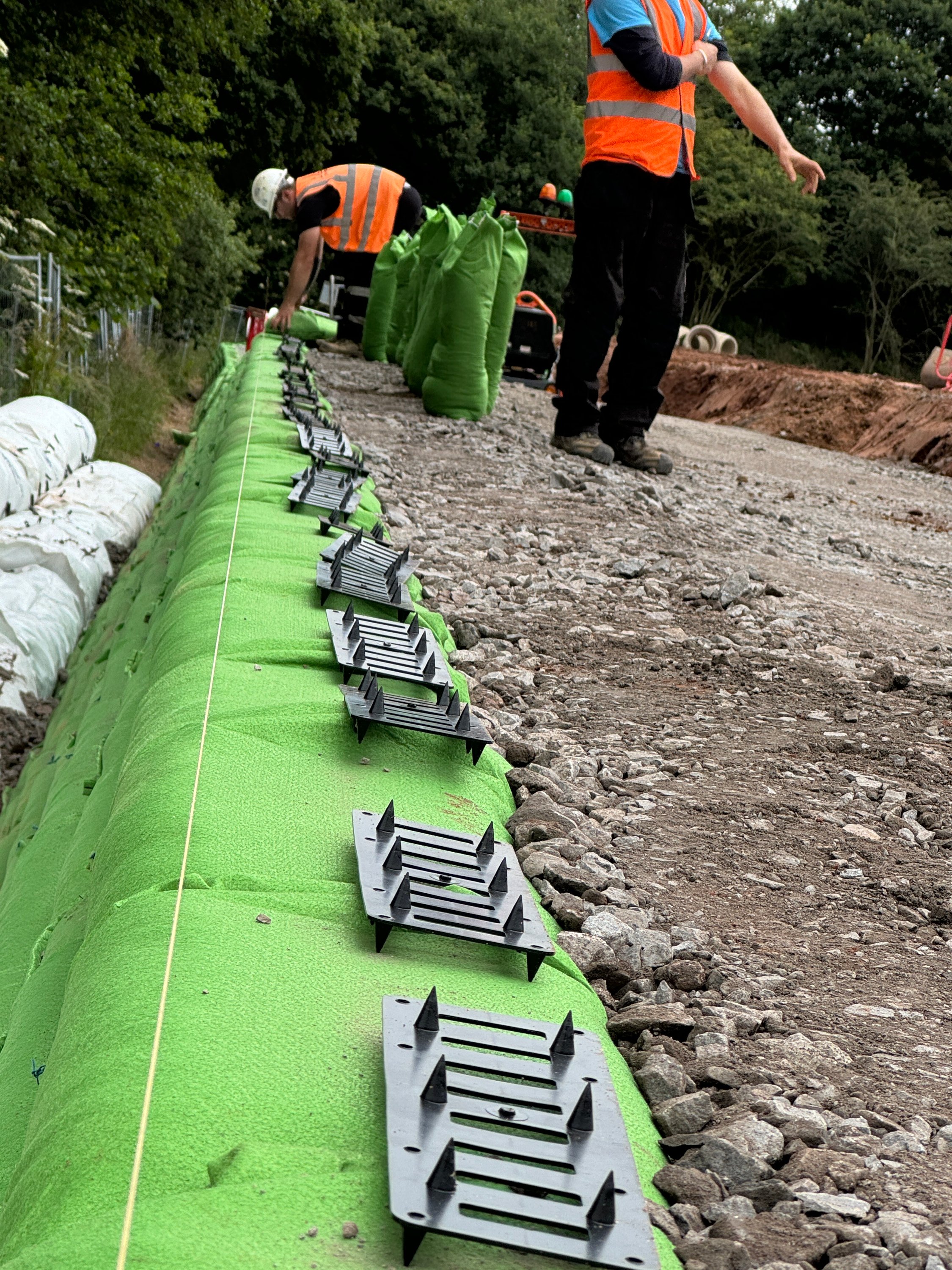Rootlok Bags| Rootlok System | Vegetated Retaining Wall System
