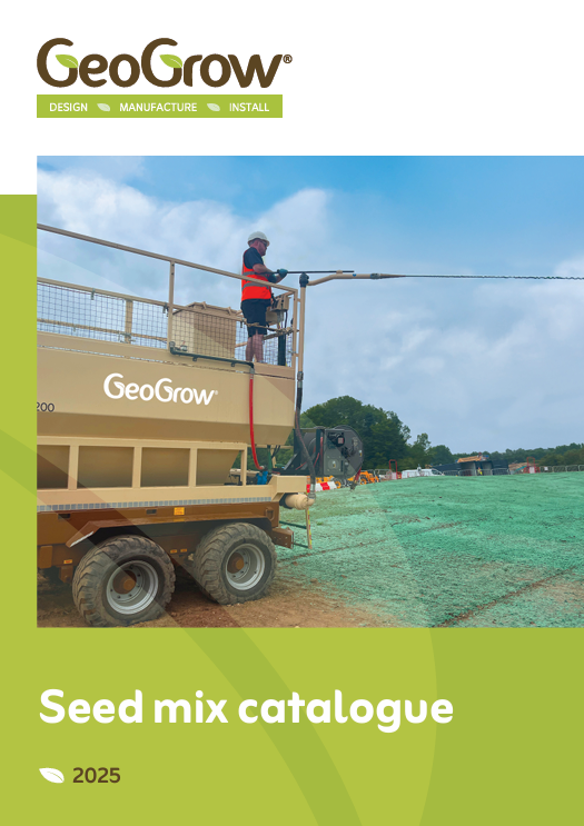 Hydroseeding seed mix catalogue